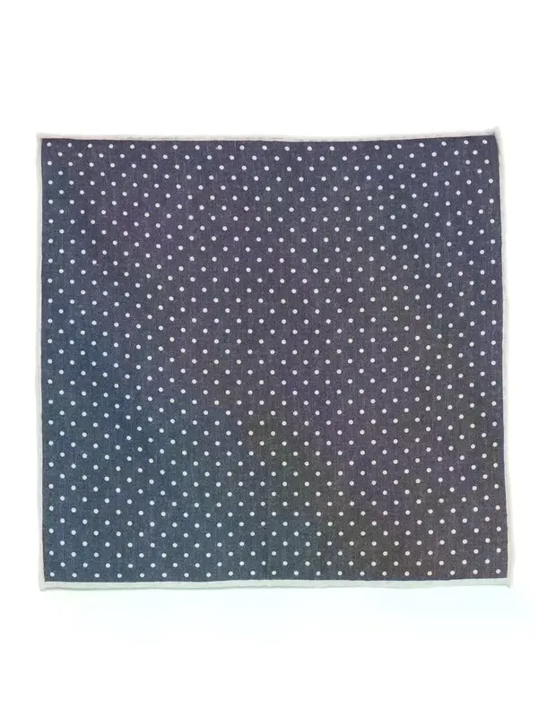 Eleventy Polka Dot Pocket Square