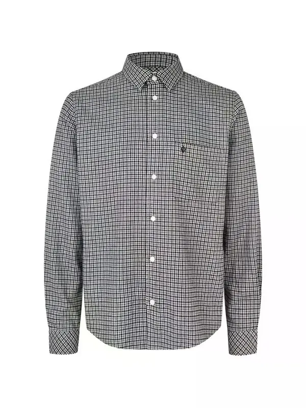 Samsøe Samsøe Saliam Check-pattern Shirt - Grey