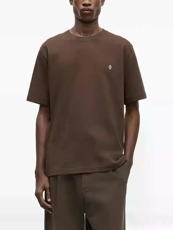 Samsøe Samsøe Saotto Logo-embroidered T-shirt