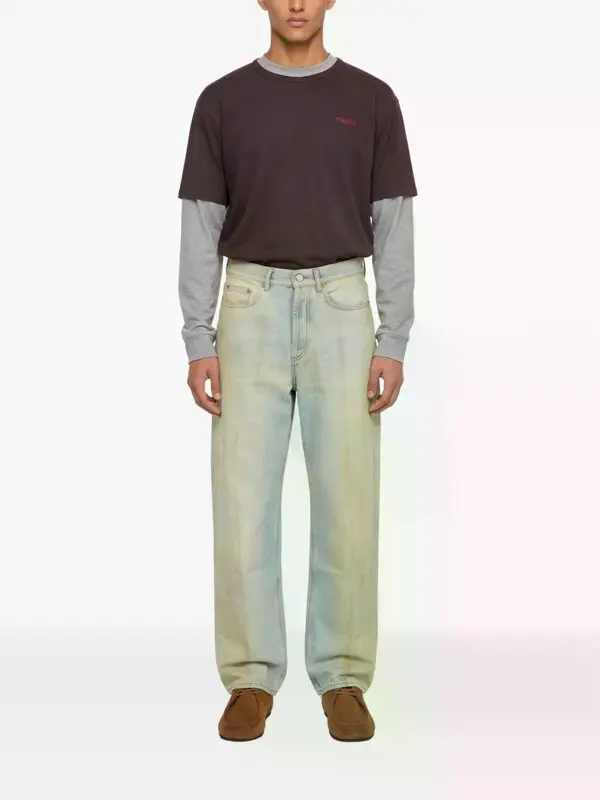 MAGLIANO Faded Straight-leg Jeans