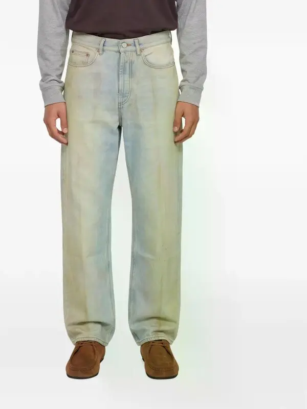 MAGLIANO Faded Straight-leg Jeans