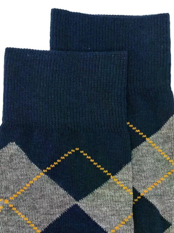 MC2 SAINT BARTH Argyle-knit Socks