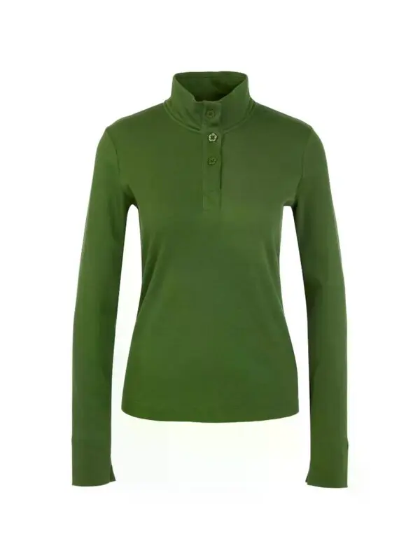 MARCCAIN Button-fastening Long-sleeve T-shirt