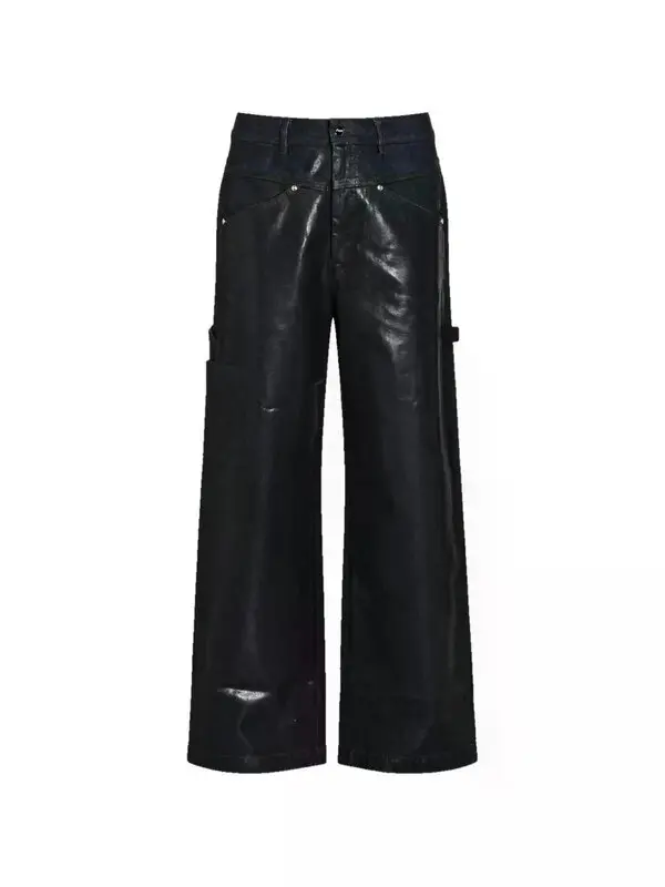 AWGE Coated Jeans - Black