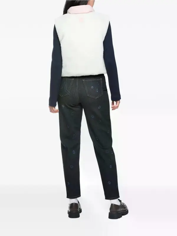 MARCCAIN Floral-embroidered Jeans