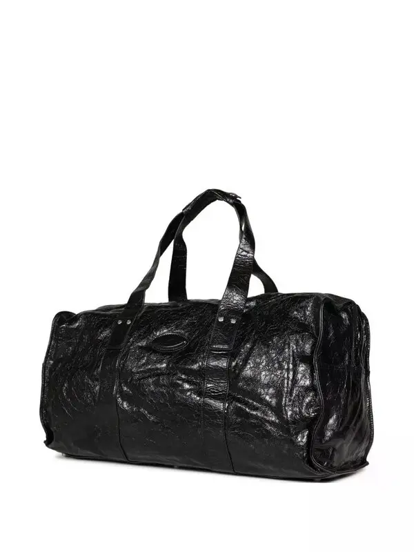 EPHMRL Crack-effect Leather Duffel Bag