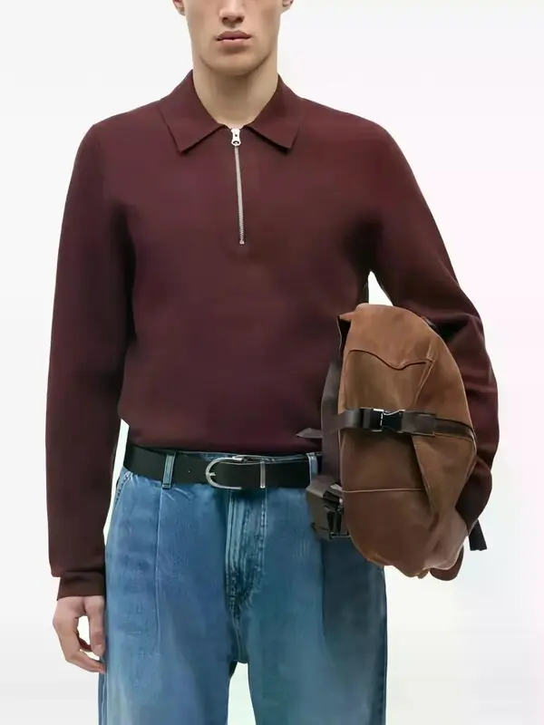 Samsøe Samsøe Half-zip Polo Shirt