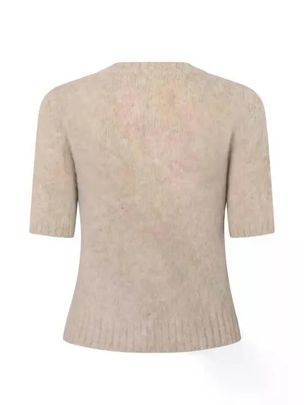 Samsøe Samsøe Sajeanne Short-sleeve Knitted Sweater