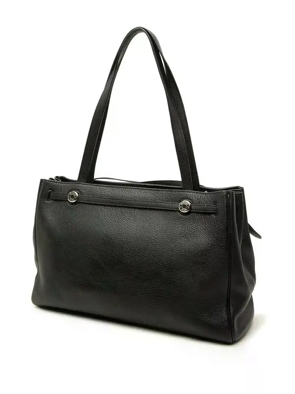 Hermès 1990-2010 Buffalo Cabana Tote Bag