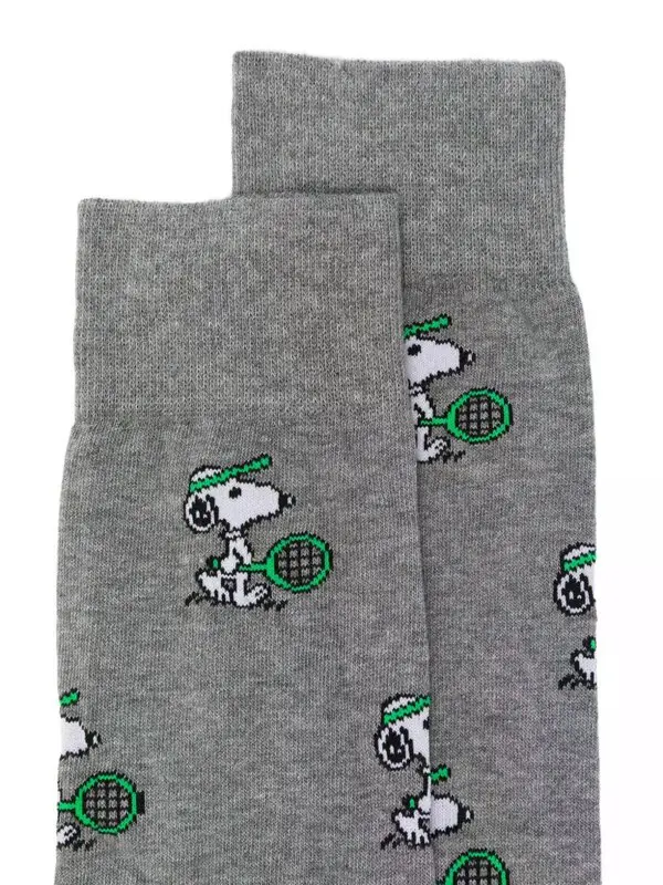 MC2 SAINT BARTH Snoopy-intarsia Socks