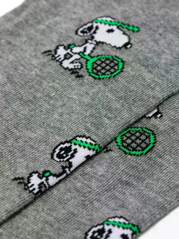 MC2 SAINT BARTH Snoopy-intarsia Socks