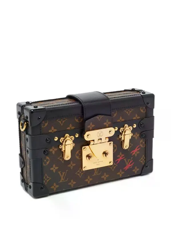 LOUIS VUITTON Petite Malle Monogram Clutch Bag