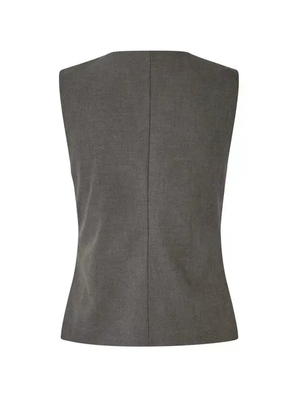 Samsøe Samsøe Sarima Zip-up Sleeveless Vest