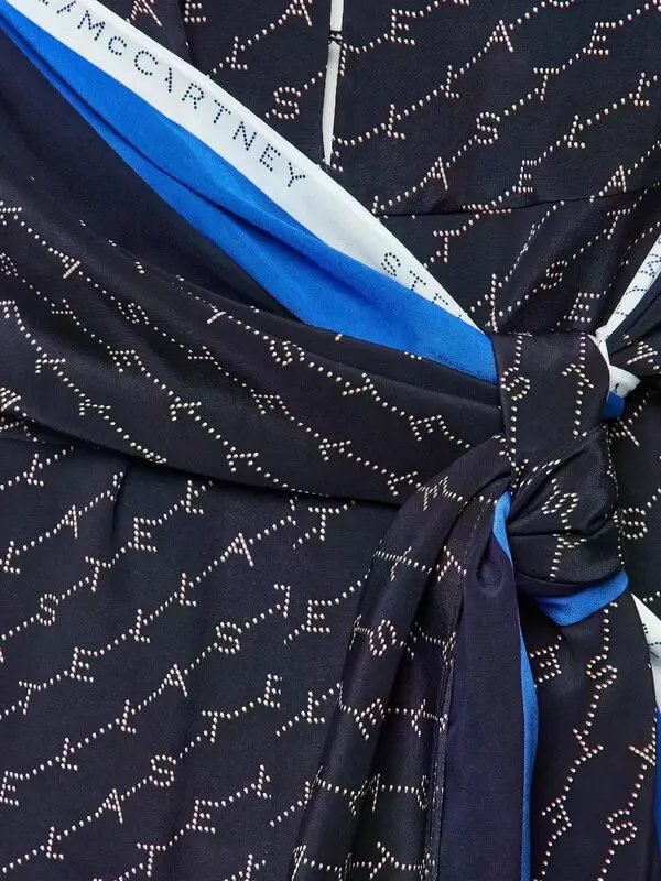 Stella McCartney Logo-print Belted Jumpsuit