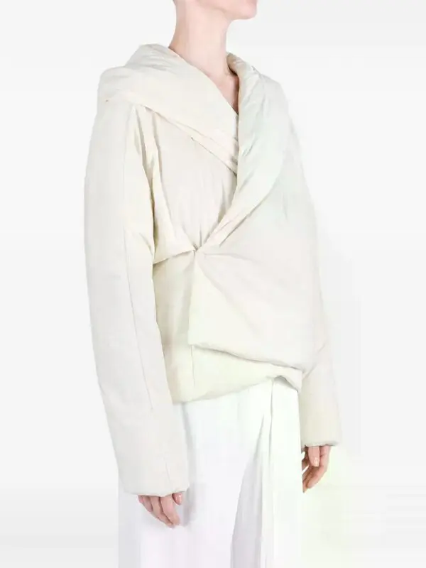 TAIGA TAKAHASHI Hooded Wrap-front Jacket