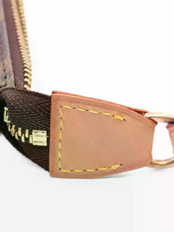 LOUIS VUITTON 2001 Monogram Pochette Accessoires Shoulder Bag