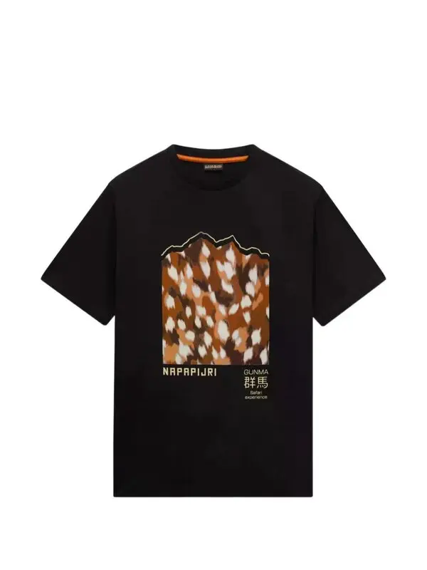 NAPAPIJRI Graphic-print T-shirt - Black