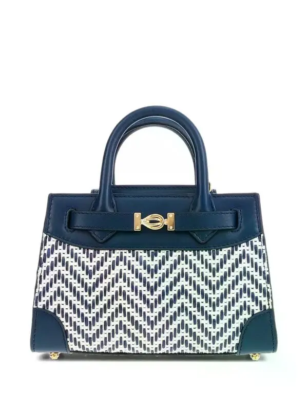 Tyler Ellis 20 Winnie Wicker Tote Bag
