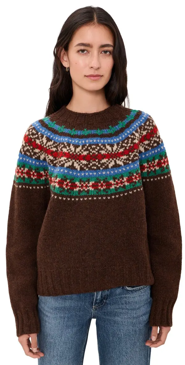 Howlin' Living In The Light Fair Isle Pullover