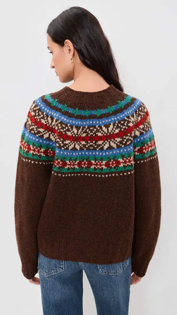 Howlin' Living In The Light Fair Isle Pullover