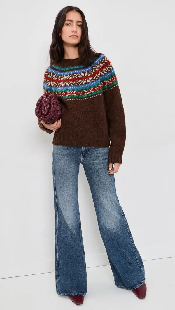 Howlin' Living In The Light Fair Isle Pullover