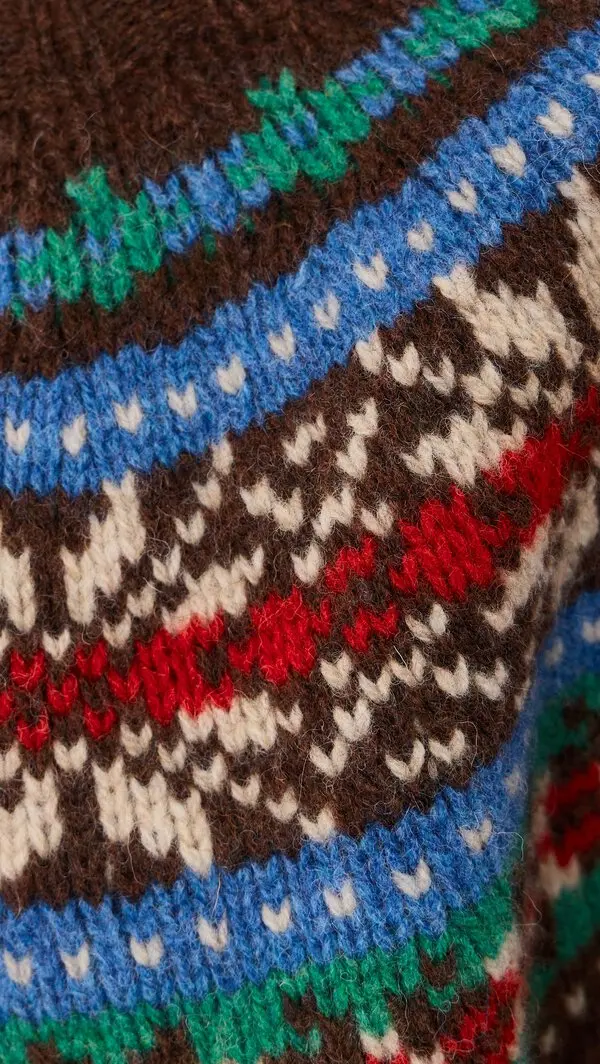 Howlin' Living In The Light Fair Isle Pullover