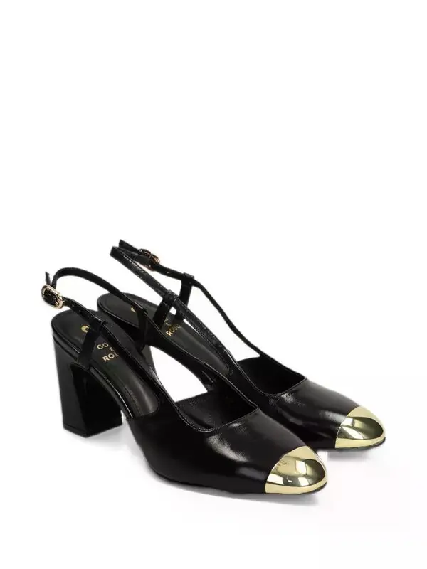 GOLD & ROUGE Lisian Metal-cap Pumps