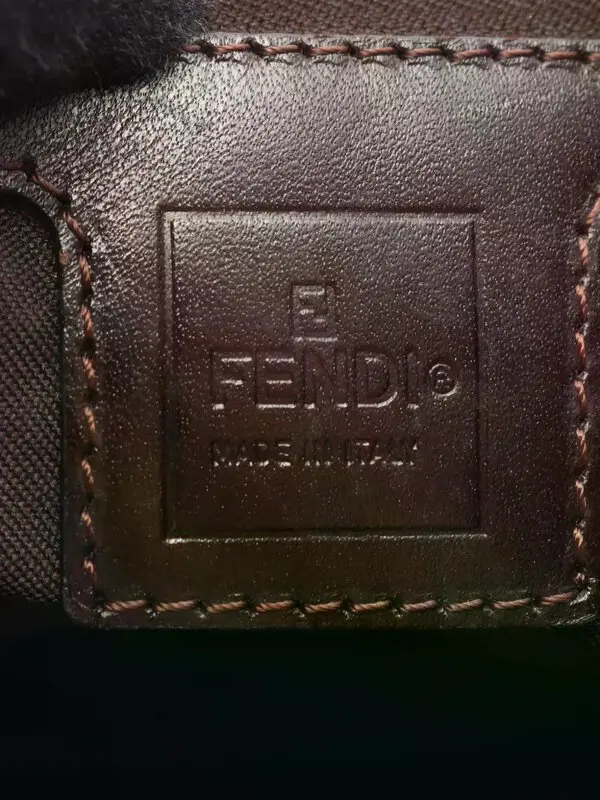 Fendi 2000s Zucca Canvas Tote Bag