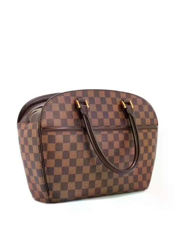 LOUIS VUITTON Sarria Handbag Damier Horizontal Satchel