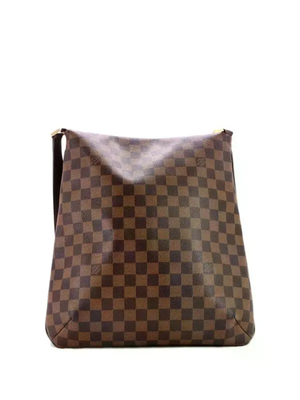 LOUIS VUITTON Musette Handbag Damier Gm Crossbody Bag - Brown