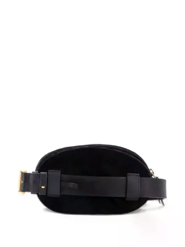 Gucci Gg Marmont Matelasse Velvet Belt Bag