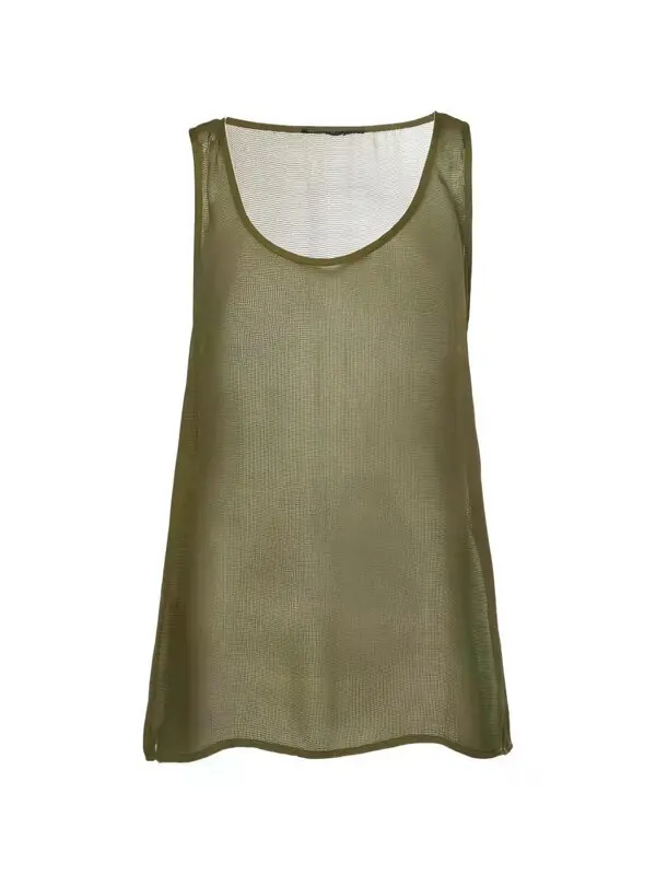 Polo Ralph Lauren Sheer Gauze Tank Top
