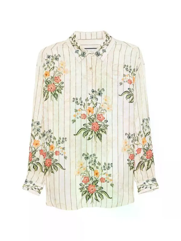 Agua Bendita Cecilia Shirt - Neutrals