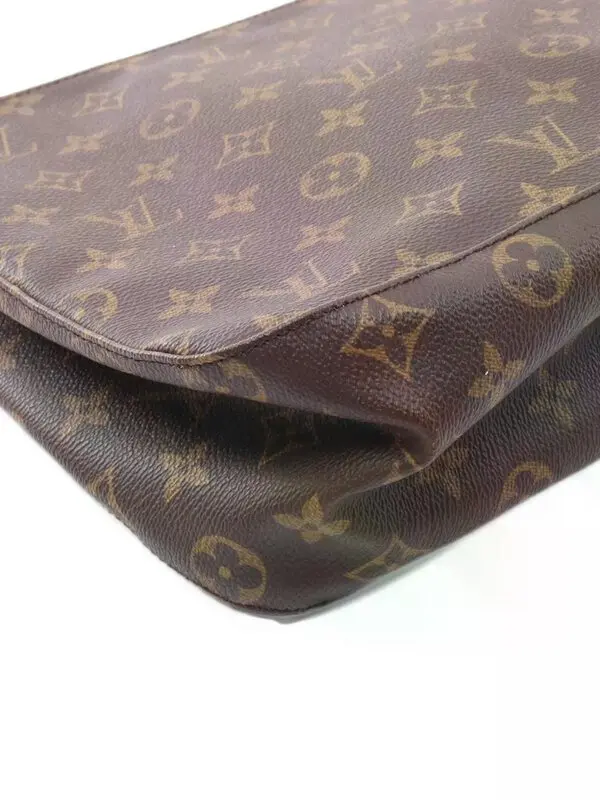 LOUIS VUITTON 2001 Mm Looping Monogram Shoulder Bag - Brown