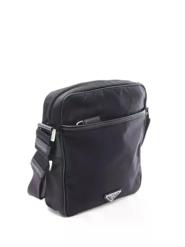 Prada 2010s Tessuto Saffiano Shoulder Bag