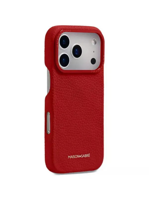 MAISON DE SABRE Leather Iphone 18 Pro Phone Case