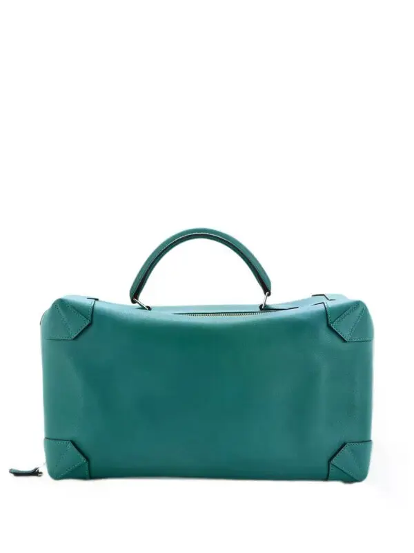Hermès Maxibox Bag Evercolor 37 Satchel - Green
