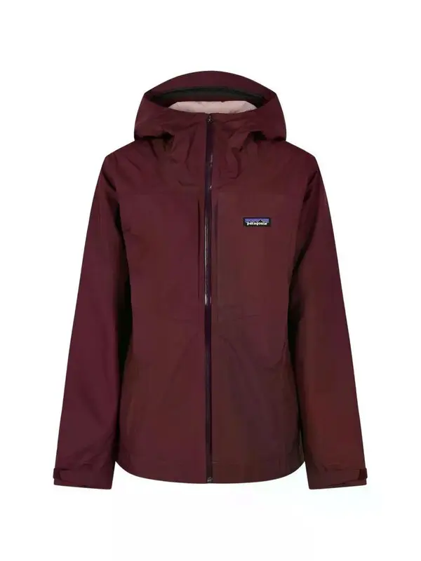 Patagonia Hooded Logo-patch Jacket