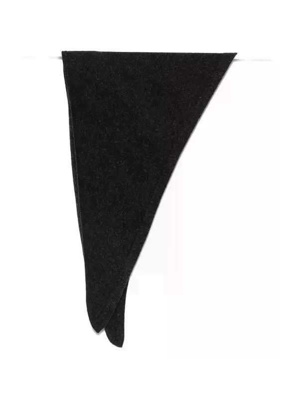 Alpha Studio Fine-knit Triangular Scarf