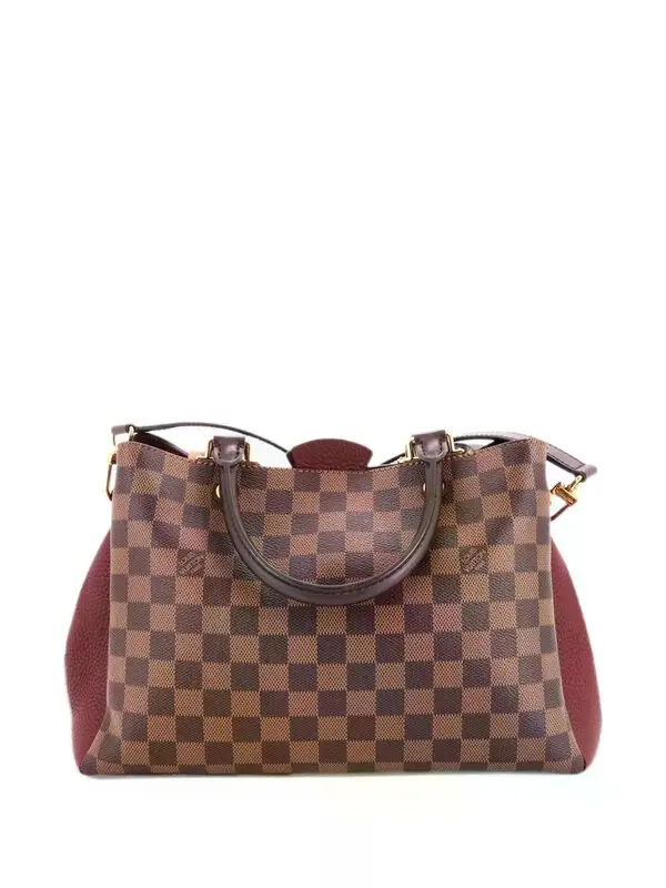 LOUIS VUITTON Brittany Handbag Damier Satchel
