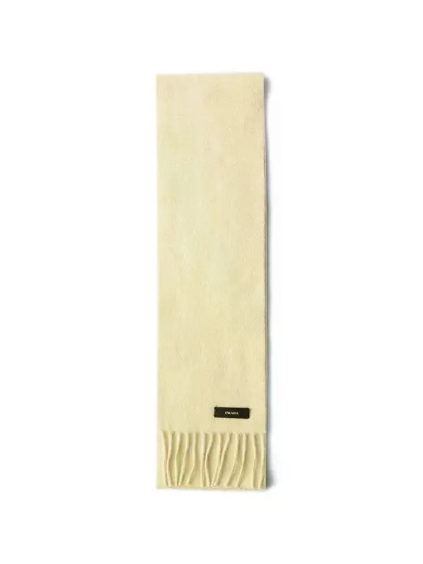Prada Logo-patch Scarf