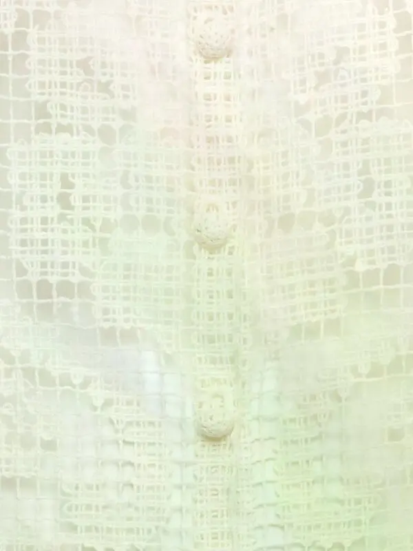 Zimmermann Crochet Sheer Shirt