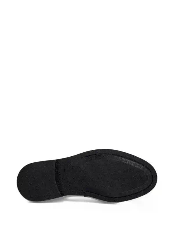 Filling Pieces Woven Twist Woven Slip-on Loafers - Brown