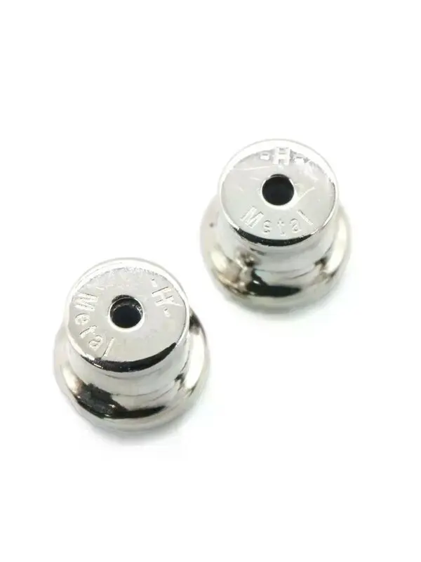 Hermès 2010s Buffalo Horn Drop Earrings