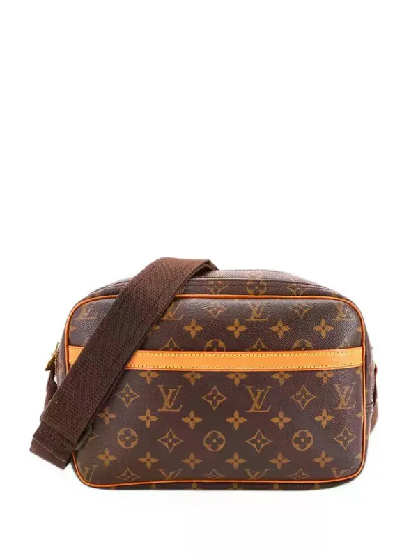 LOUIS VUITTON Reporter Bag Monogram Canvas Pm Crossbody Bag - Brown