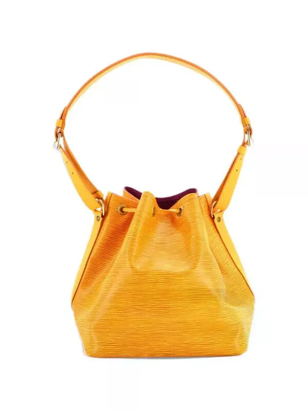 LOUIS VUITTON Petit Noe Handbag Epi Leather Bucket Bag