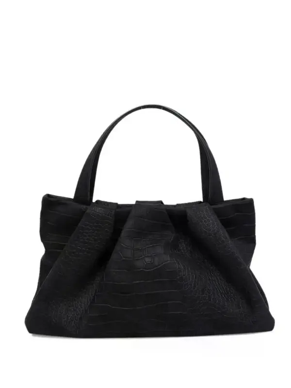 THEMOIRE Athena Crocodile-effect Tote Bag