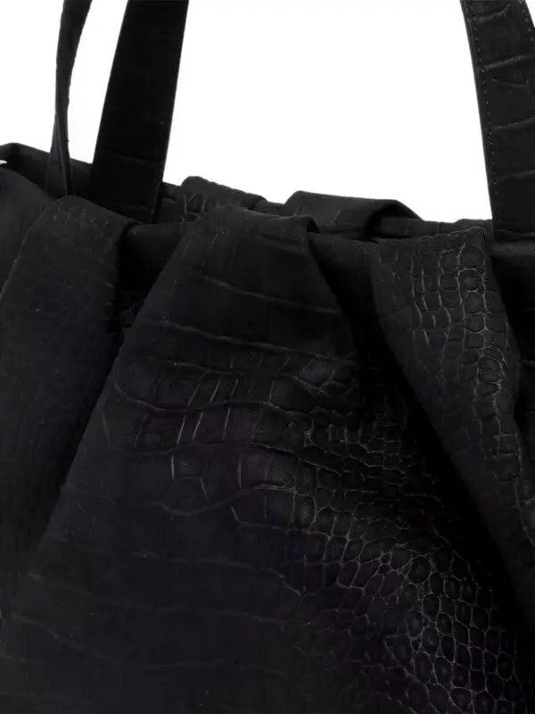 THEMOIRE Athena Crocodile-effect Tote Bag