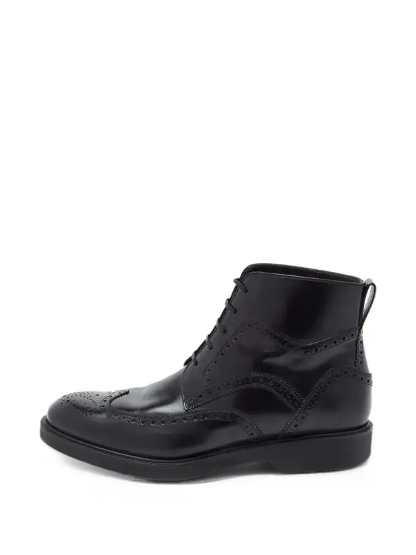 FERRAGAMO Gaiano Ankle Boots - Black
