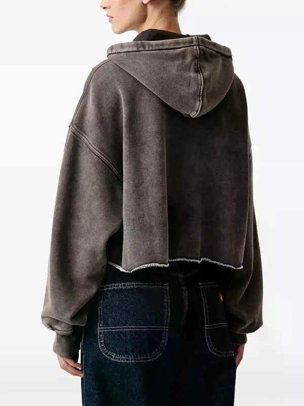 Dickies Hollywood Logo-print Cropped Hoodie